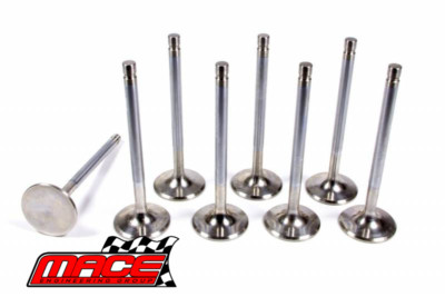 SET OF 8 MACE STANDARD INTAKE VALVES FOR MITSUBISHI MAGNA TF 4G64 2.4L ...