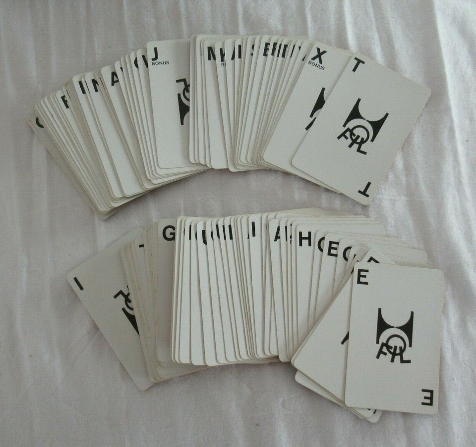 Foil Word Making Card Game 3M Bookshelf Game 1971 Vintage | eBay