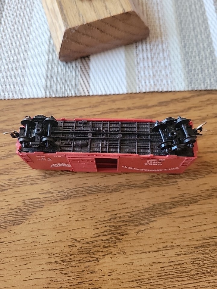 N Scale Gulf Mobile & Ohio Single Door Box Car #21583 By Micro-Trains ...
