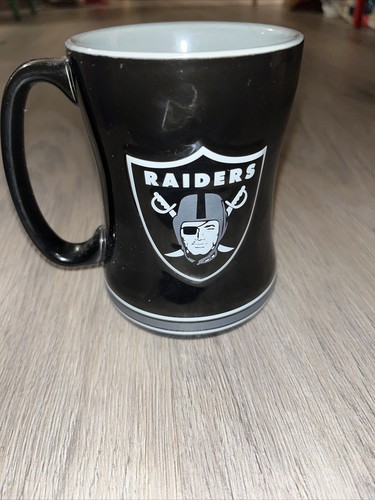NFL Raiders Coffee Relief Mug 2014 Official 3 D 12 oz By Boelter | eBay