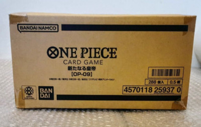 ONE PIECE Sealed Case 12 Box OP9 OP09 OP-09 The New Emperors JPN IN OUR ...