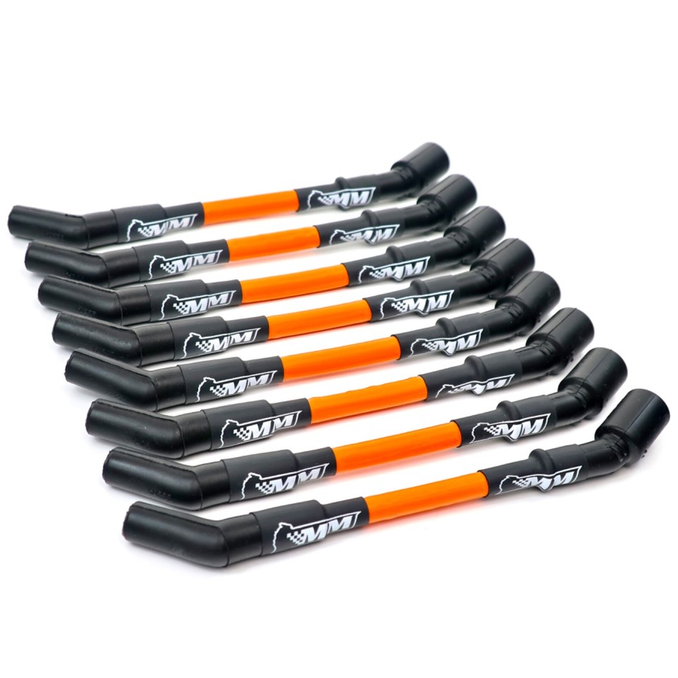 Michigan Motorsports Gen V Orange Spark Plug Wires 2014+ LT1 LT4 L83 ...