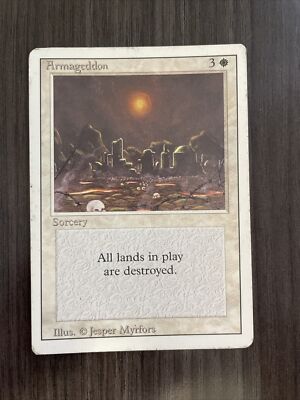 MTG Armageddon Revised Edition Regular Rare/very Mild Wear | eBay