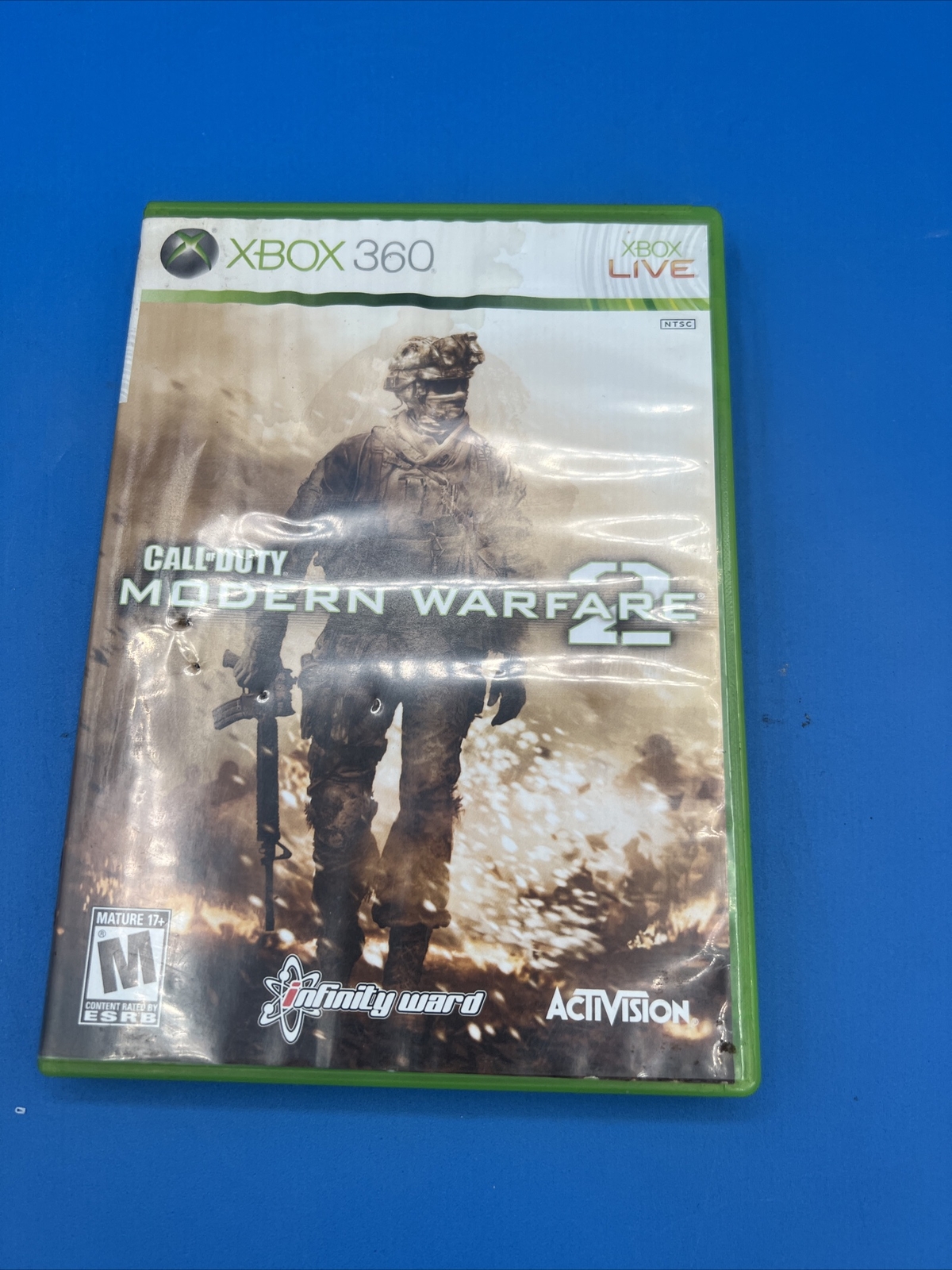 Xbox 360 MW2 Modern Warfare 2 Limited Edition 120GB W/wireless Adapter ...