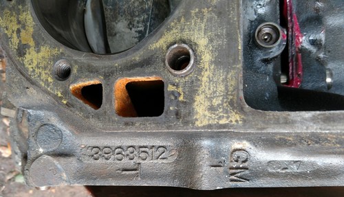 1970 Chevrolet Chevelle Corvette LS6 454 3963512 C-23-70 CE Short Block ...