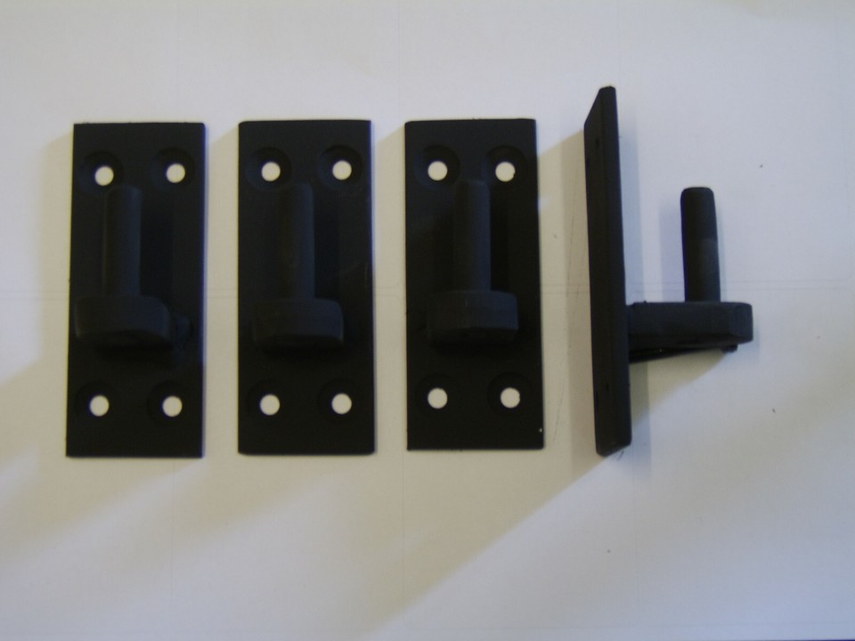 Wrought iron gate hinge / bracket 10mm pin for garden gates | eBay UK