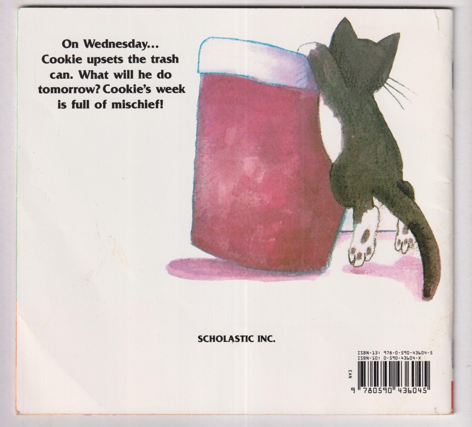 Cookie's Week by Cindy Ward (Scholastics Staple bound: Picture Book ...