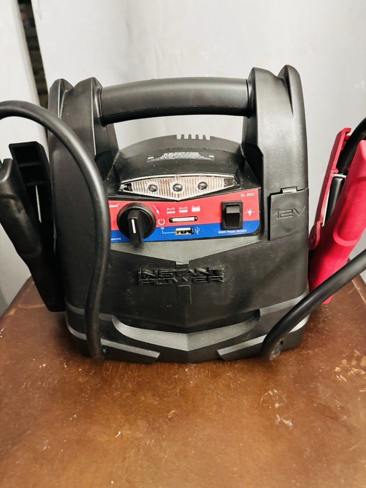 Duralast 800 Amp Portable Battery Jump Starter DL-800 in the Box Used ...