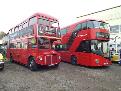 New bus for London-Borismaster LTZ1267 & WLT871 Stagecoach 6x4 Quality ...