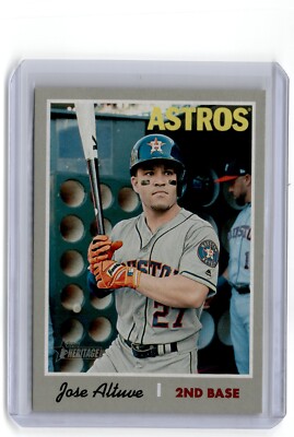 2019 Topps Heritage Jose Altuve Houston Astros #409 | eBay