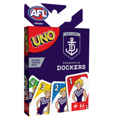 Uno AFL Fremantle Dockers Card Game | eBay Australia
