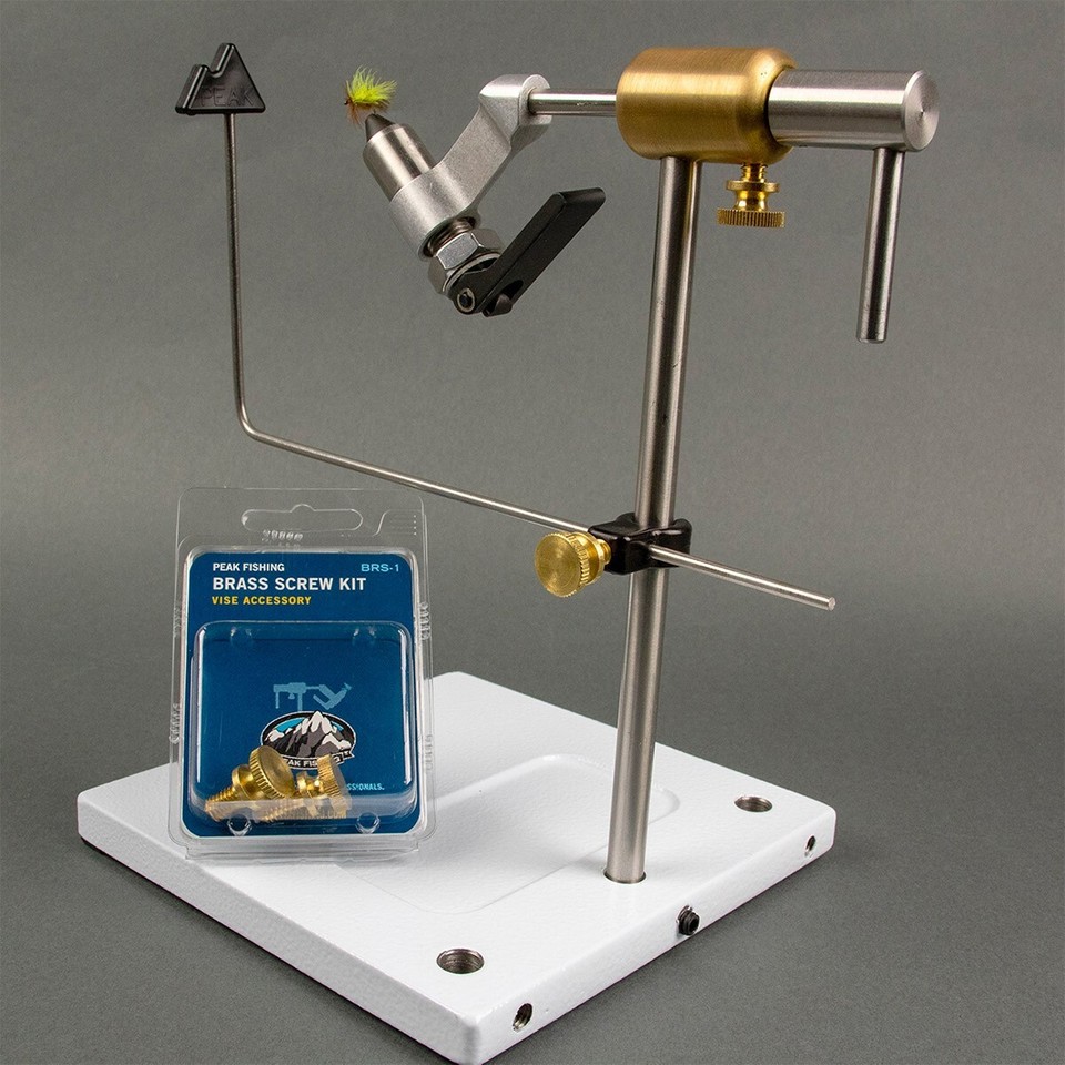 PEAK BRASS SCREW KIT - Fly Tying Rotary Vise Upgrade - 2 Screws Per ...