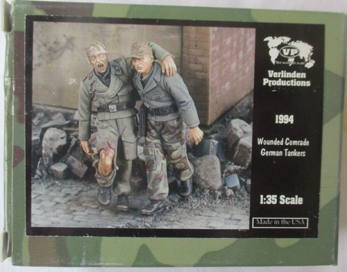 VERLINDEN PRODUCTIONS 1994 WOUNDED COMRADE GERMAN TANKERS 1:35 MODEL ...