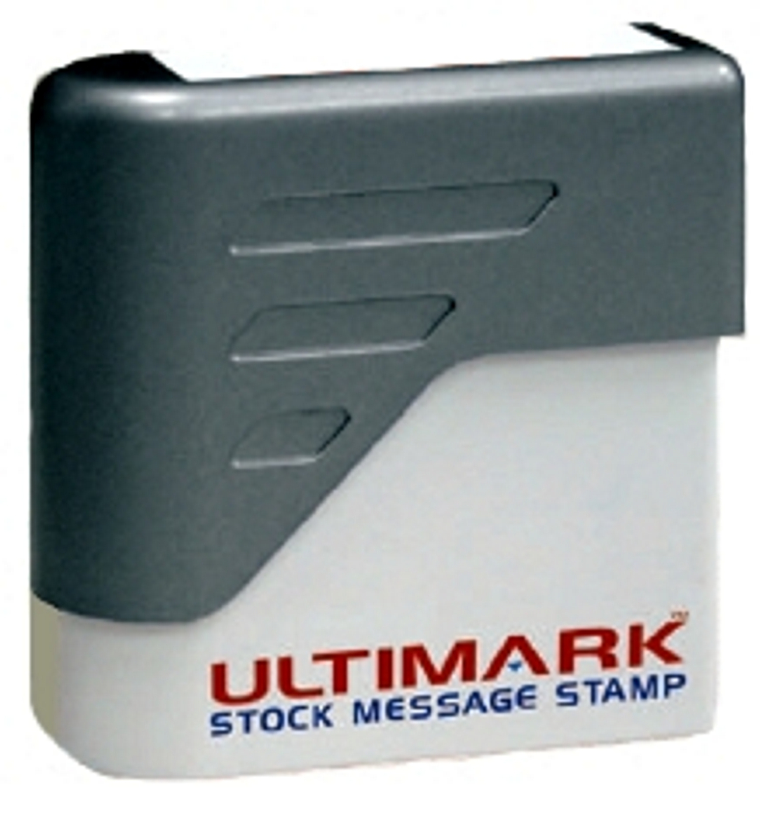 POSTED stamp text on Ultimark Pre-inked Message Stamp with Blue Ink | eBay