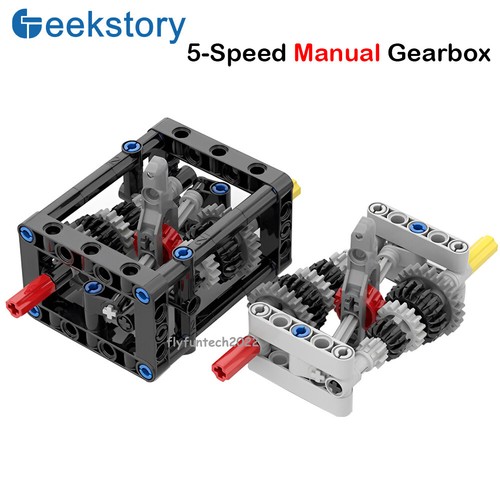 Technic Parts MOC 5-Speed Manual Gearbox Compatible with Legoeds ...