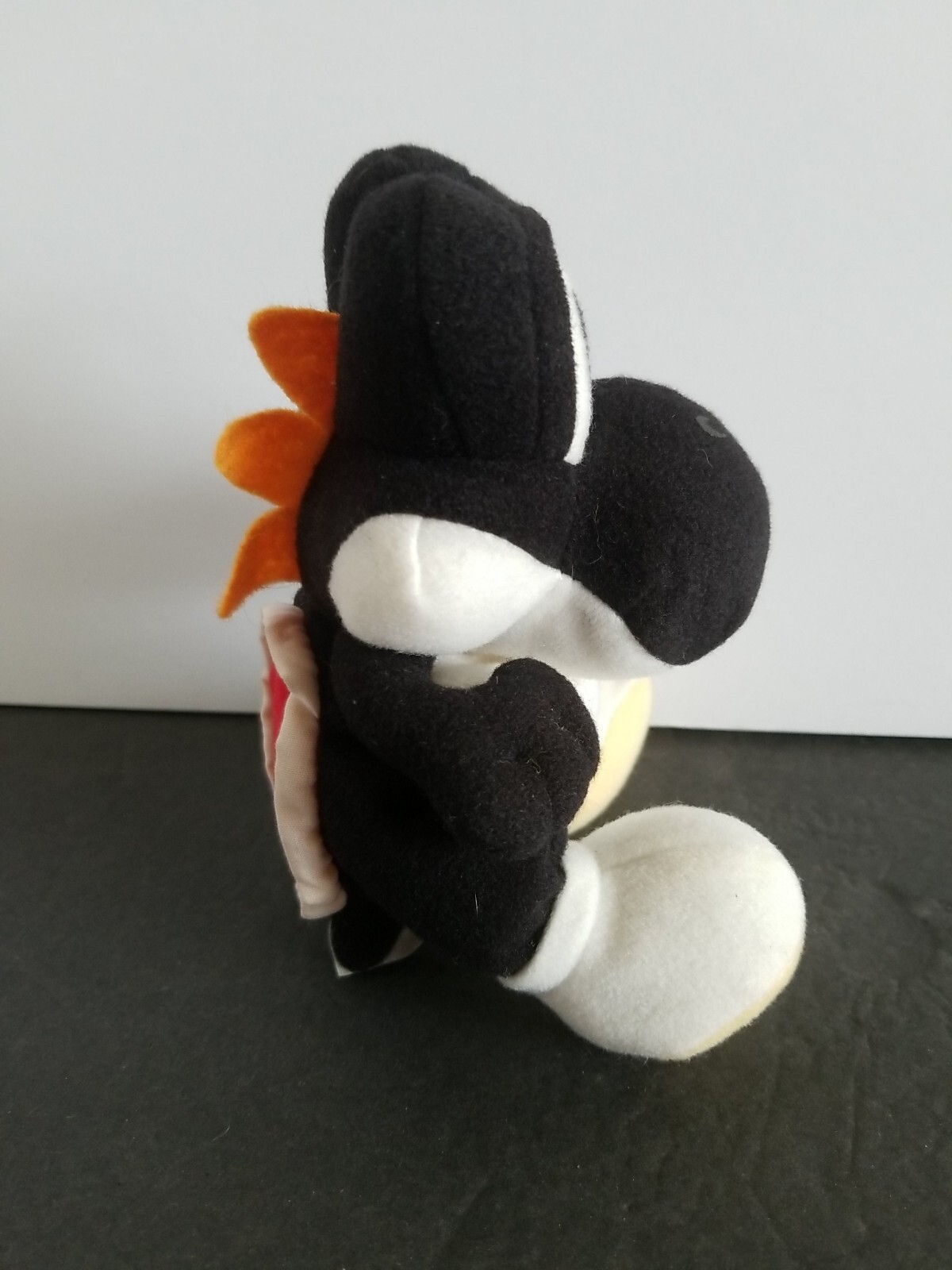 Rare HTF 1999 Vintage Nintendo 6" Black Yoshi Toysite Bean Bag Plush ...