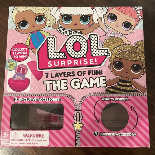 LOL Surprise doll 7 Layers Of Fun The Game - Children’s Board Game ...