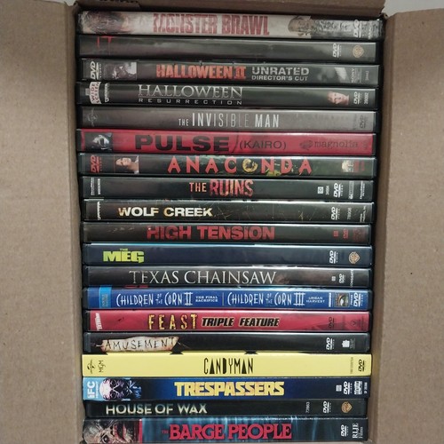 lot of 19 Horror DVDs no scratches SCARY CULT HORROR | eBay