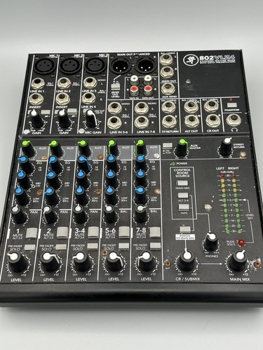 Mackie 802VLZ4 8-Channel Ultra Compact Mixer Analog Low-Noise - FOR ...