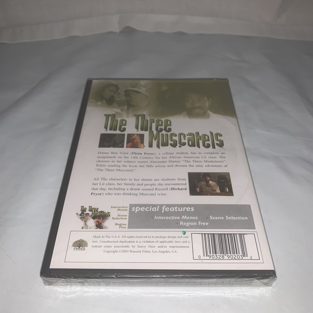 The Three Muscatels Flynn and Richard Pryor DVD for sale online | eBay