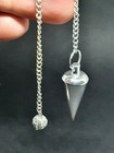 Pendulum Solid Metal Cone Professional Dowser Divination Sensitive ...