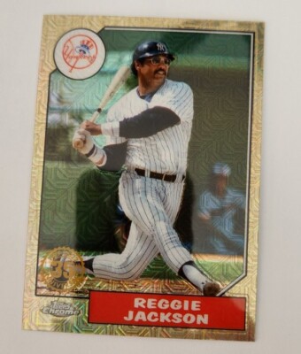 2022 Topps Update Baseball '87 Silver Pack Chrome Update #T87C63 Reggie ...