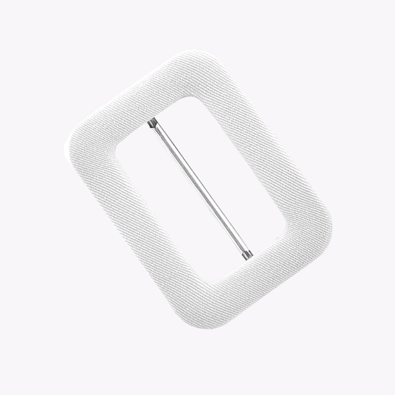 2pcs Fabric Covered Square Slide Buckle for Trench Coat Jacket Belt ...