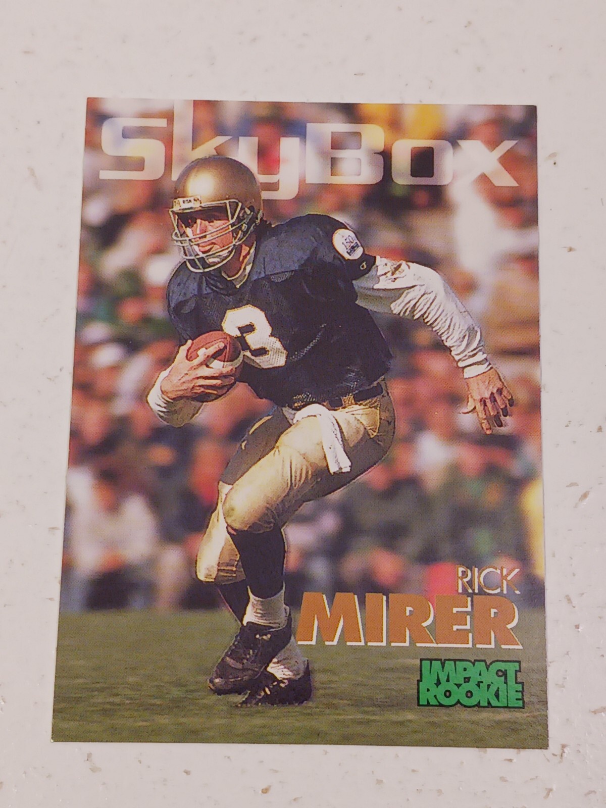 Rick Mirer Seattle Seahawks 1993 Skybox Impact Rookie Card #362 | eBay