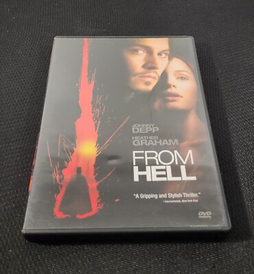 From Hell (DVD, 2001, Widescreen) Johnny Depp, Heather Graham 24543054481| eBay