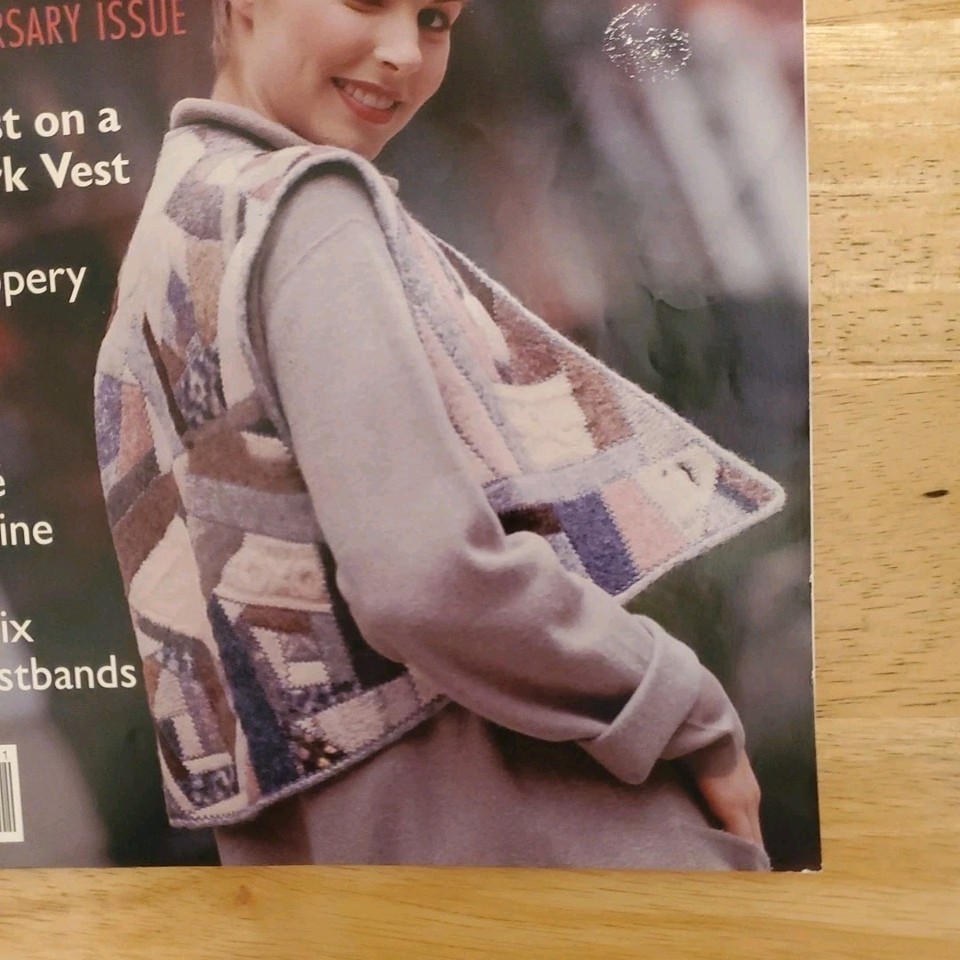 Threads Magazine 10TH Anniversary Issue Fabric Fit Design November 1995 ...