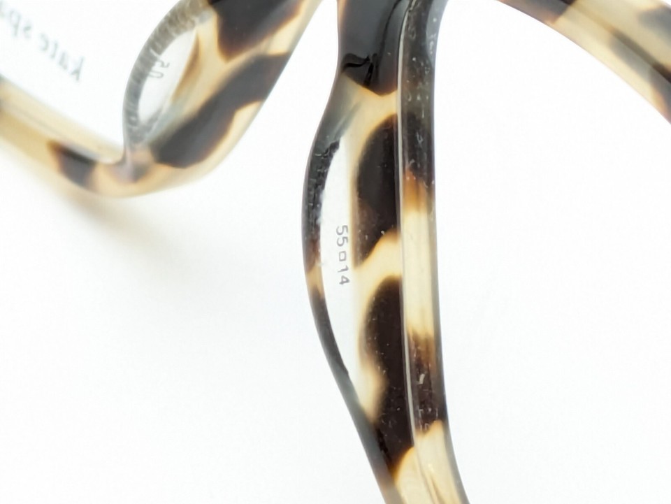 Kate Spade Camberly 581 Rectangle Havana Black Womens Eyeglasses 55mm ...