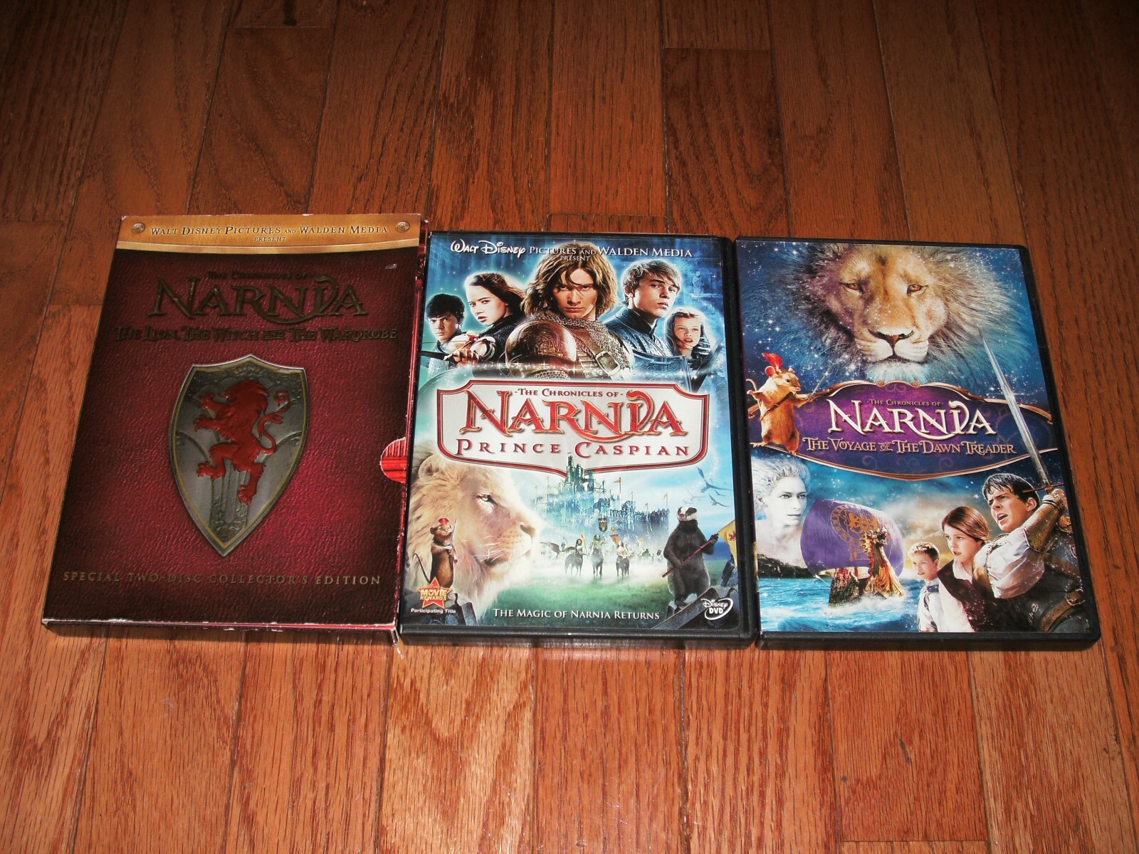 Disneys The Chronicles of Narnia trilogy on DVD. 1, Prince Caspian ...
