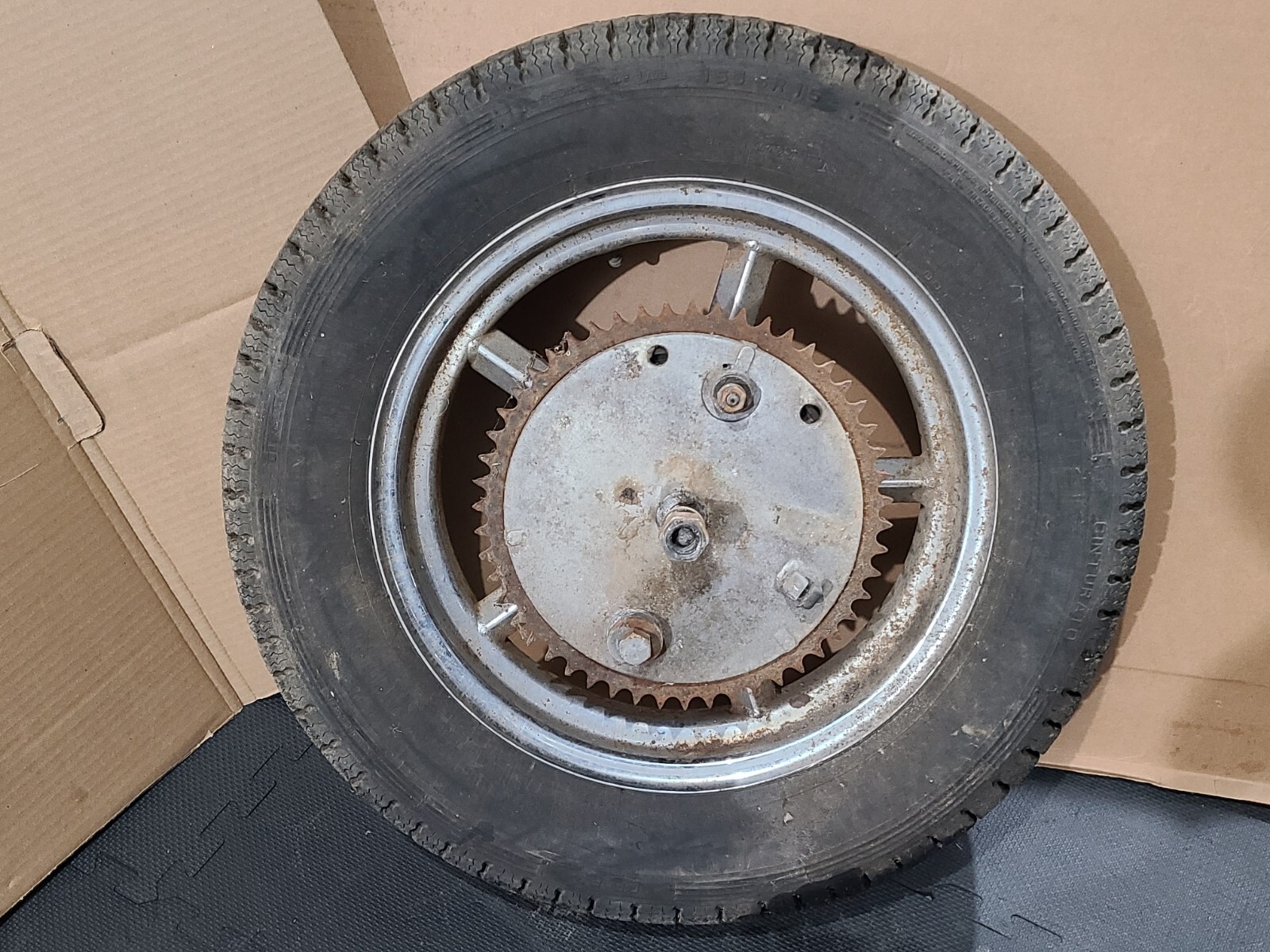 Harley Davidson Rear Chopper Invader Wheel with Drum Brake Shell | eBay