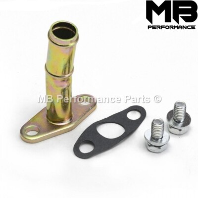 Turbo Oil Drain / Return Pipe Kit Garrett T2 T25 T28 TB02 TB25 TB28 K14 ...