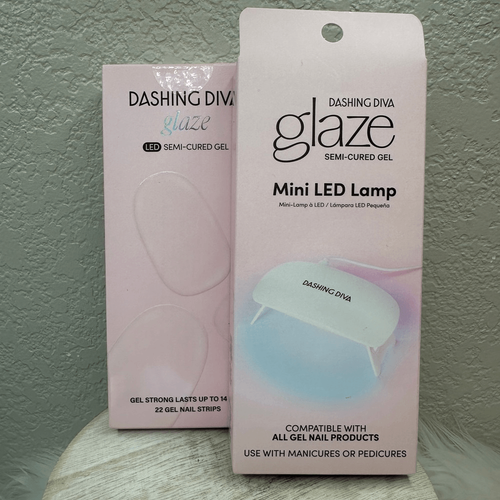 Dashing Diva LED Nail Curing Light + Luxe Expensive Nail Gels FAST ...
