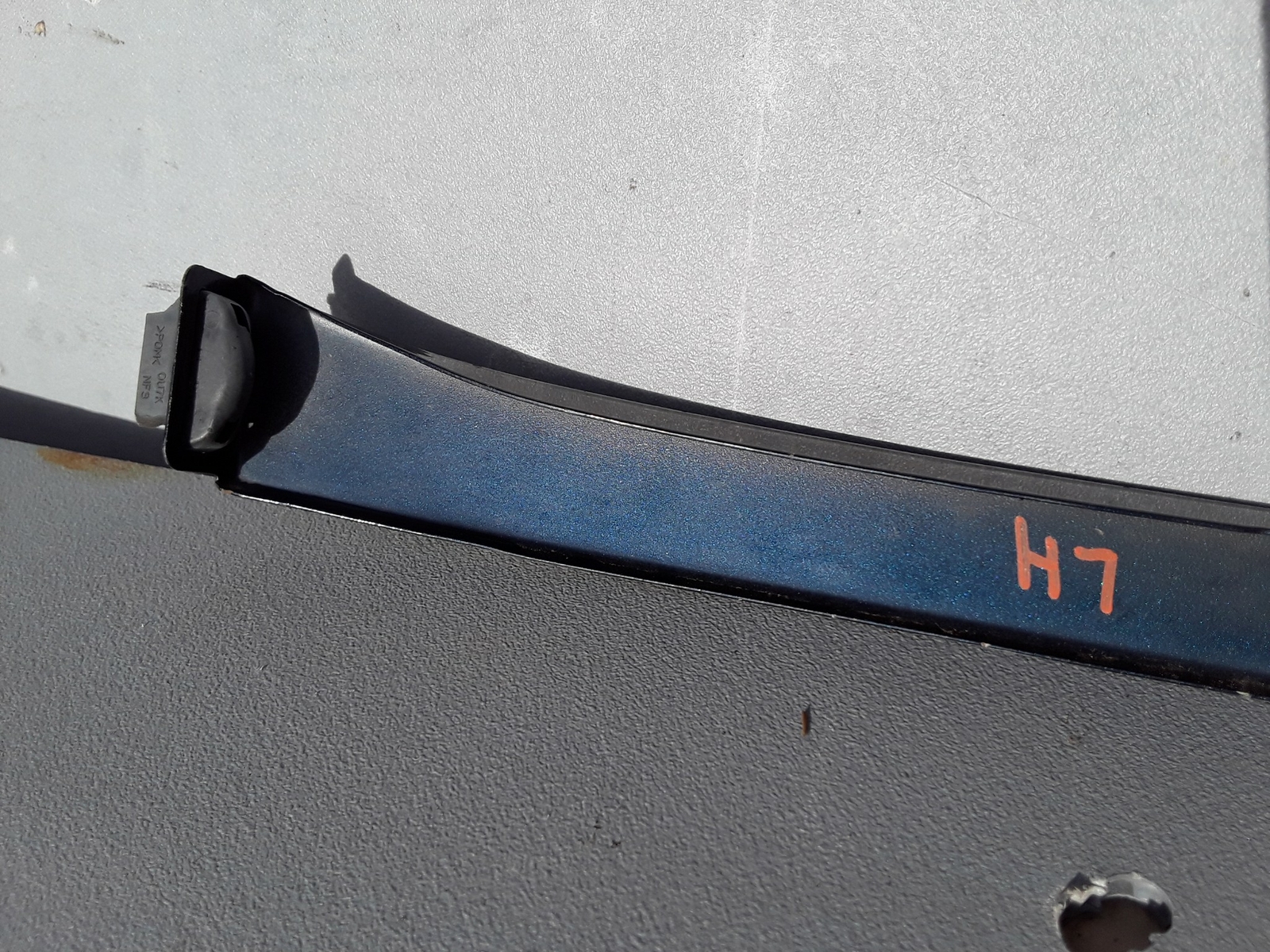 2003-2005 TOYOTA 4RUNNER FRONT DRIVER SIDE FILLER BUMPER HEADLIGHT ...