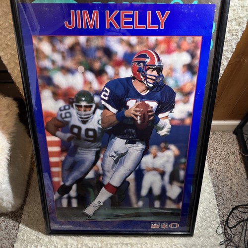 Rare JIM KELLY Buffalo Bills 1987 Original Starline NFL Poster! Free ...