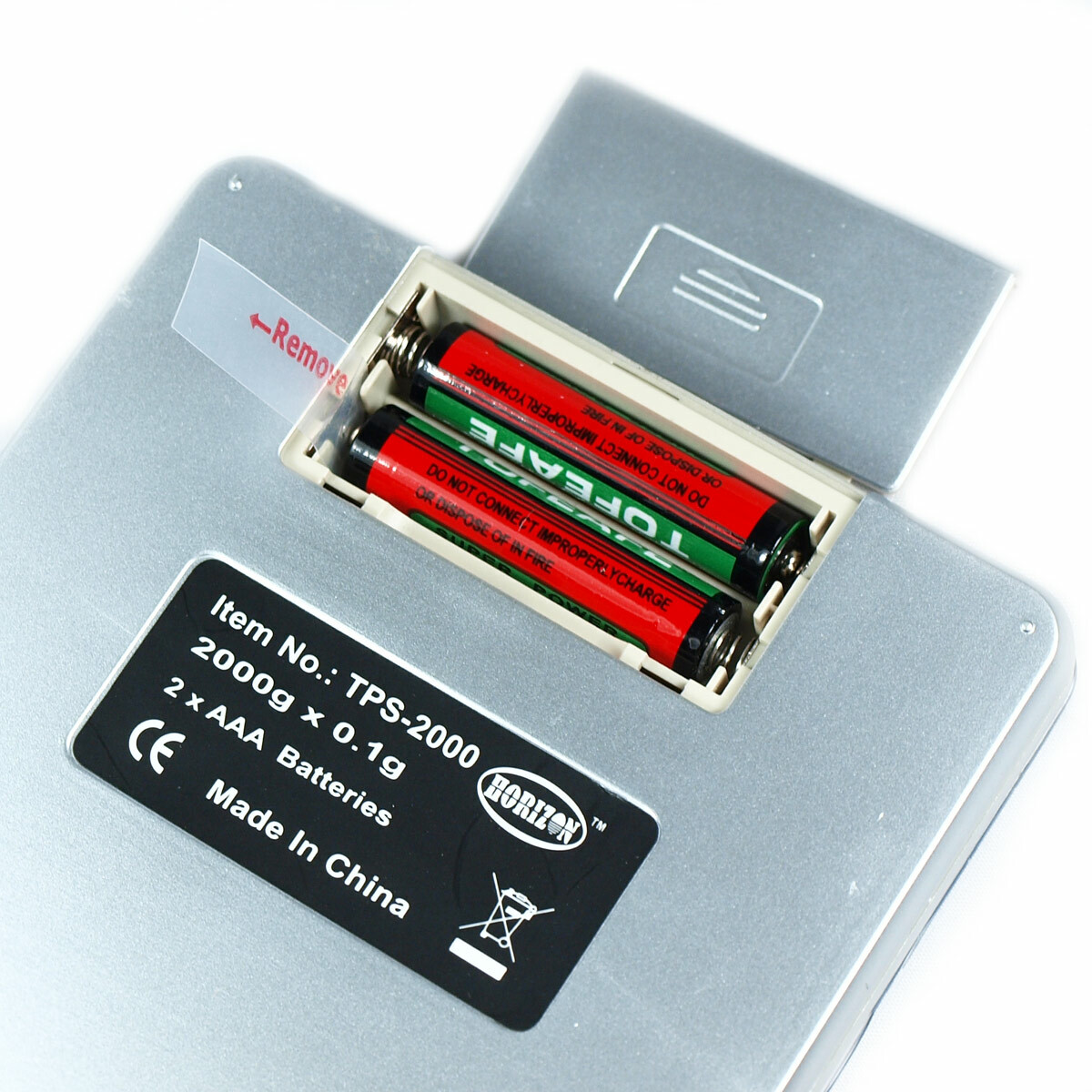 TPS-2000 Digital Pocket Scale 2000g x 0.1g Coin Hobby Kitchen w/ 1KG ...