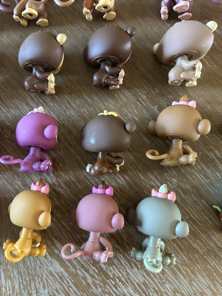 Littlest Pet Shop LPS Authentic Monkey Chimpanzee Lot (30 total) | eBay