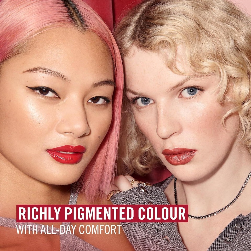 Rimmel Lasting Finish Lipstick 066 Heather Shimmer, Creamy Satin Finish ...