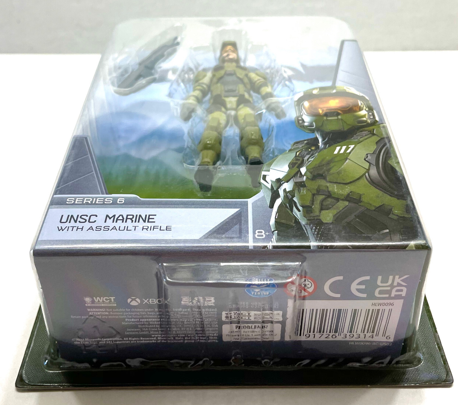 WCT / Jazwares Halo Infinite UNSC Marine w/ Assault Rifle (Series 6 ...