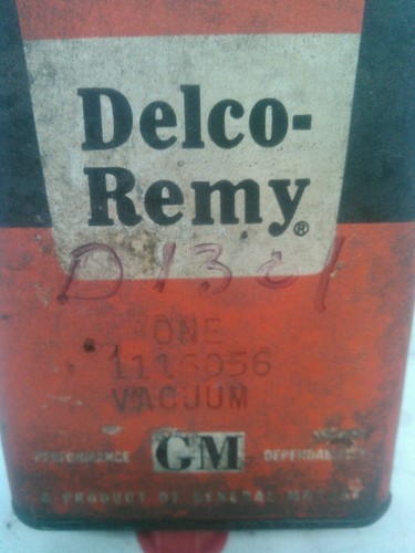 1116056 distributor vacuum advance delco nos unopened box | eBay
