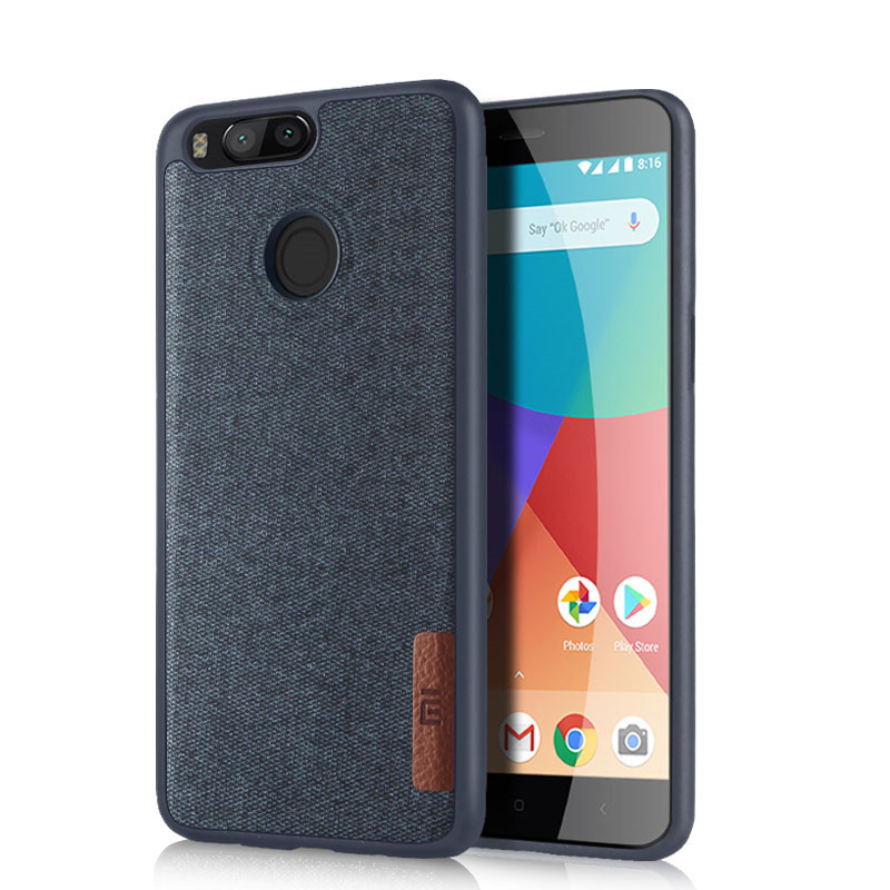 Shockproof Soft TPU+Flannel Leather Skin Back Cover Case For Xiaomi Mi ...