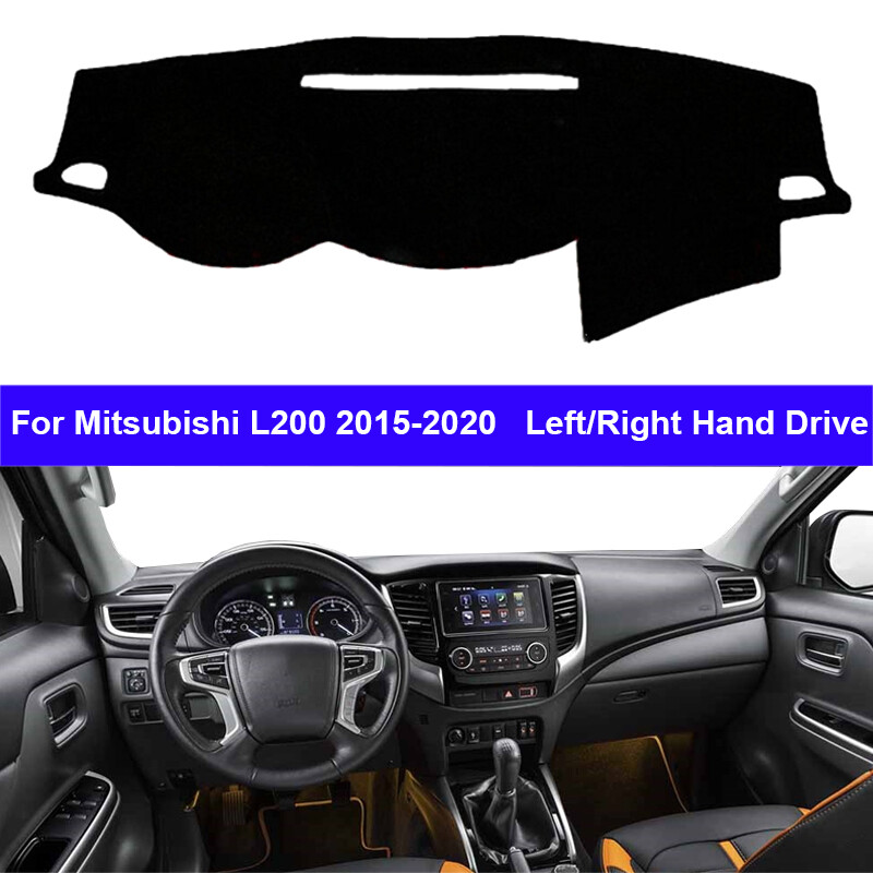 Car Inner Dashboard Cover Carpet Dashmat Cape For Mitsubishi L200 2015 ...