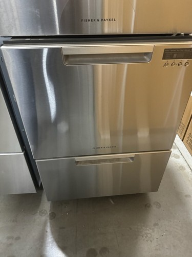 DD24DCTX9N-FISHER AND PAYKEL 24" DOUBLE DISHDRAWER STAINLESS OUT OF BOX ...
