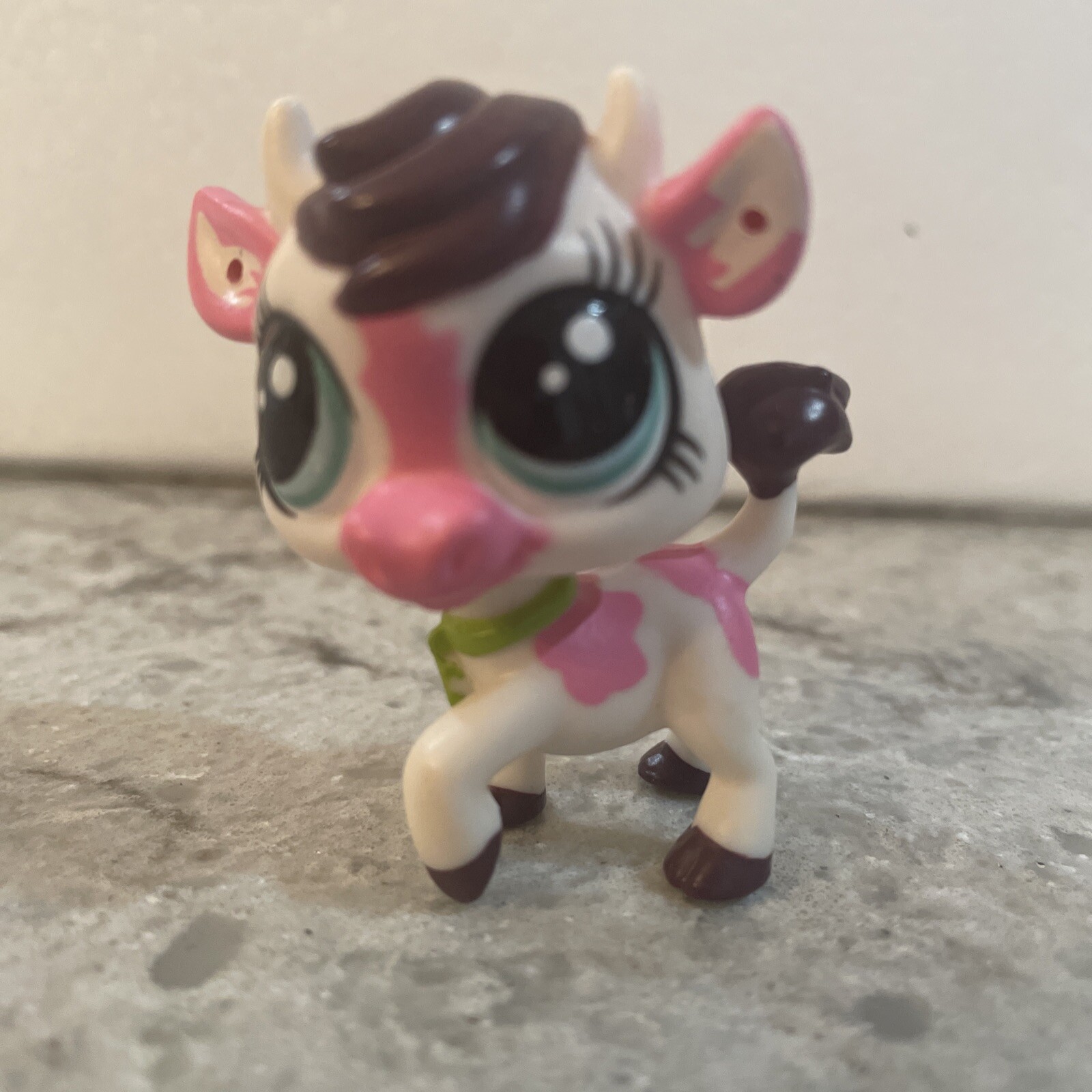 Littlest Pet Shop G5 BUTTERY GREENFIELD Cow LPS # 3747 | eBay