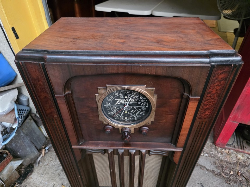 Zenth - Art-Deco - Console Tube Radio 7S53 (1936) ☆Restored Working ...