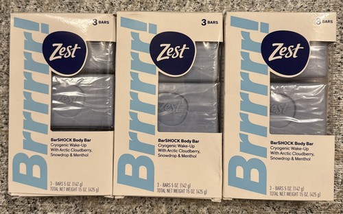 9 BARS Zest Brrrrrr! Bar SHOCK Body Bars Cryogenic Wake-Up w/ Snowdrop ...