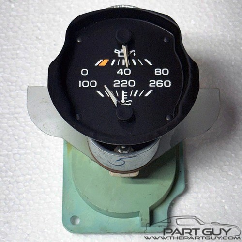 TESTED 80-81 Trans Am Oil Pressure Water Temp Gauge Gauges Firebird ...