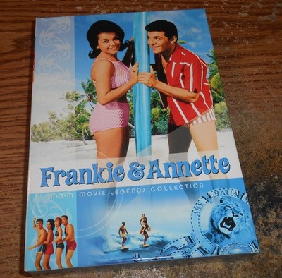 FRANKIE & ANNETTE MGM MOVIE LEGENDS COLLECTION 8-FILM 4-DISC DVD SET ...